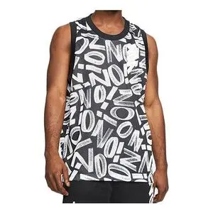 JORDAN Dri-fit Zion Graphic Basketball Vest - Black