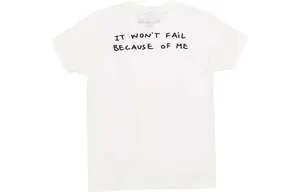Nike X Tom Sachs Series Crossover Printing Short Sleeve T-shirt - White