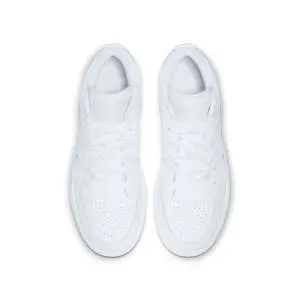 JORDAN 1 Low 'triple Logo' Sneakers - White
