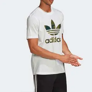 Adidas Originals Casual Sports Short Sleeve T-shirt - White