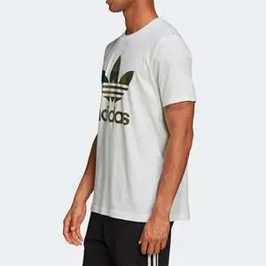 Adidas Originals Casual Sports Short Sleeve T-shirt - White