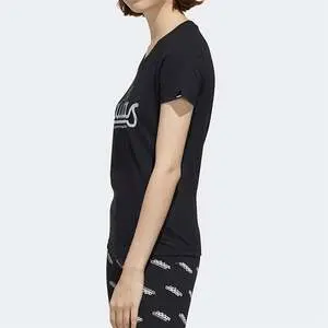 Adidas Alphabet Logo Cotton Short Sleeve T-shirt
