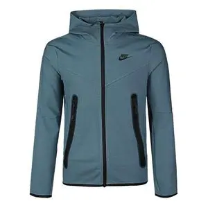 Nike Full-zip Hooded Track Jacket - Indigo