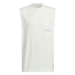 Adidas Sleeveless Graphic Tank Top - White/blue