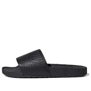 Adidas Adilette Boost Slides 'snakeskin - Black