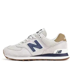 NEW BALANCE 574 "light Cliff Grey Indigo" Sneakers - Light Camel