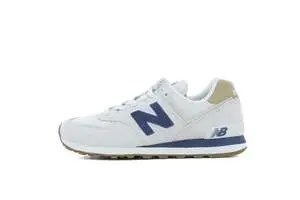 NEW BALANCE 574 "light Cliff Grey Indigo" Sneakers - Light Camel