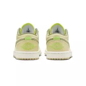 JORDAN 1 Low "sail Oil Green Light