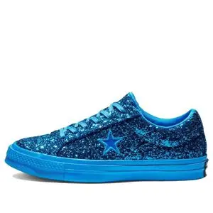 CONVERSE Converse One Star Glitter Sneakers Blue