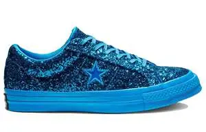 CONVERSE One Star Glitter Sneakers - Blue