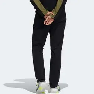 Adidas Lacing Elastic Waistband Slim Fit Sports Pants/trousers/joggers Black - Multi-color