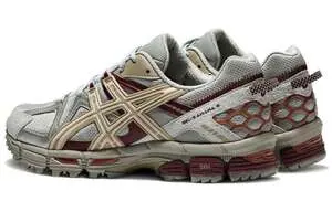 Asics Gel-kahana Athletic Sneakers - Grey/red