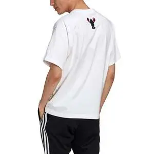 Adidas Originals Artist Tee Ss Dragon Pattern Pocket Short Sleeve