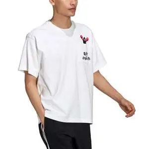 Adidas Originals Artist Tee Ss Dragon Pattern Pocket Short Sleeve