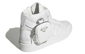 Adidas X Prada Re-nylon Forum High Top Sneakers
