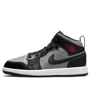 JORDAN 1 Mid 'shadow - Black/grey