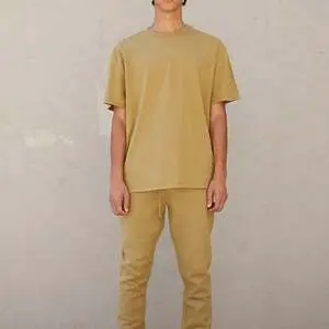 Fear Of God Fw21 Logo Tee 'amber