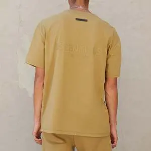 Fear Of God Fw21 Logo Tee 'amber