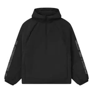 Fear Of God Nylon Half Zip Anorak 'vintage - Black