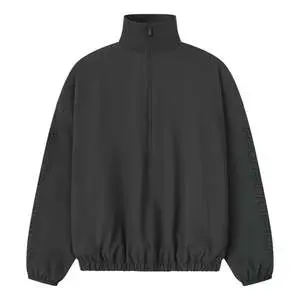 Fear Of God Tech Nylon Half Zip Track Jacket - Iron Grey