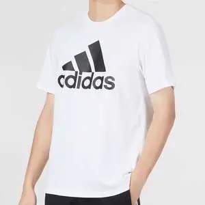 Adidas Essentials Single Big Logo T-shirt 'white