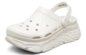 Sketchers Foamies Max Cushioning Slip-on Clog - White