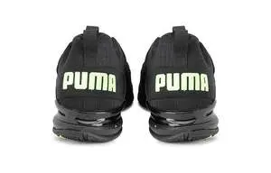 PUMA Axelion Rip Athletic Sneakers - Black/green