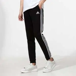 Adidas 3s Fl Te Pt Casual Sports Running Side Stripe Long Pants/trousers - Black
