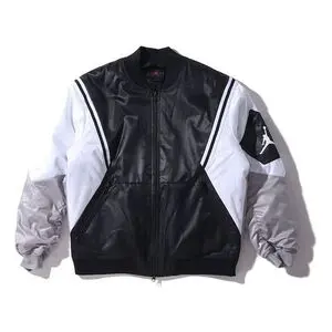 JORDAN Wings Ma-1 Contrasting Color Jacket - Black