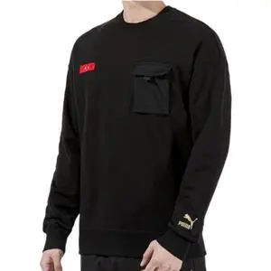PUMA Cny Yott Graphic Crewneck Sweatshirt - Black