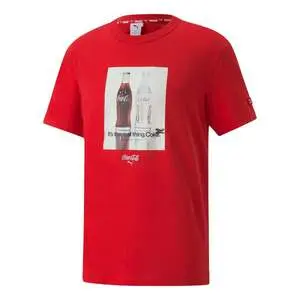 PUMA Puma X Coca Cola Relaxed Tee 'red' Red