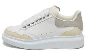 Alexander McQueen Oversized Sneakers - White/vanilla/cement