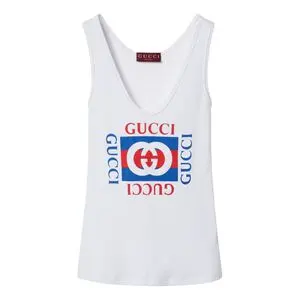 Gucci Graphic Logo Tank Top