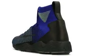 Nike Zoom Mercurial Flyknit High-top Sneakers - Blue/black