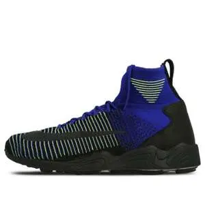 Nike Zoom Mercurial Flyknit High-top Sneakers - Blue/black