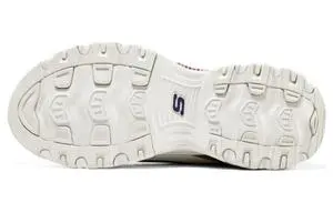 Sketchers Dlites 1.0 Lace-up Sneakers - White/brown