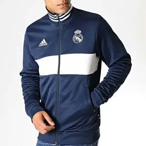 Adidas Real Madrid Logo Track Jacket