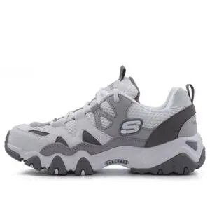 Sketchers D'lites 2.0 Athletic Sneakers - Grey/white