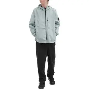 Stone Island Supima Cotton Twill Stretch Hooded Jacket