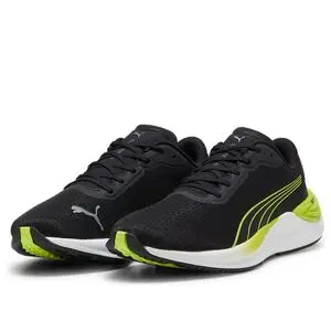 PUMA Electrify Nitro 3 Athletic Sneakers - Black/lime/white