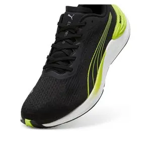 PUMA Electrify Nitro 3 Athletic Sneakers - Black/lime/white