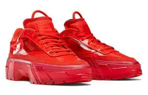 REEBOK Club C Instinct Patent And Mesh Sneakers