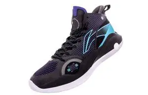 LI-NING Yushuai 15 Basketball Sneakers - Black/blue