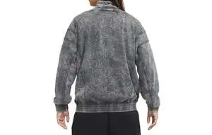 Nike Stand Collar Knit Washed Jacket