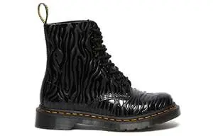 Dr. Martens 1460 Pascal Combat Boots - Black