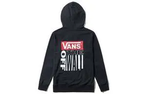 VANS Casual Sports Hoodie - Black