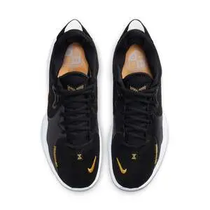 Nike Pg 5 Low Top Athletic Sneakers - Black