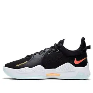 Nike Nike PG 5 Low Top Athletic Sneakers Black