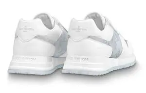 LOUIS VUITTON Run Away Sneakers - White/grey