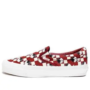 VANS Og Classic Slip-on Sneakers - Red/white